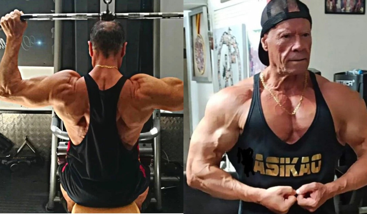 "Ich bin voller Kraft und Energie": 74 jähriger Bodybuilder denkt nicht ...