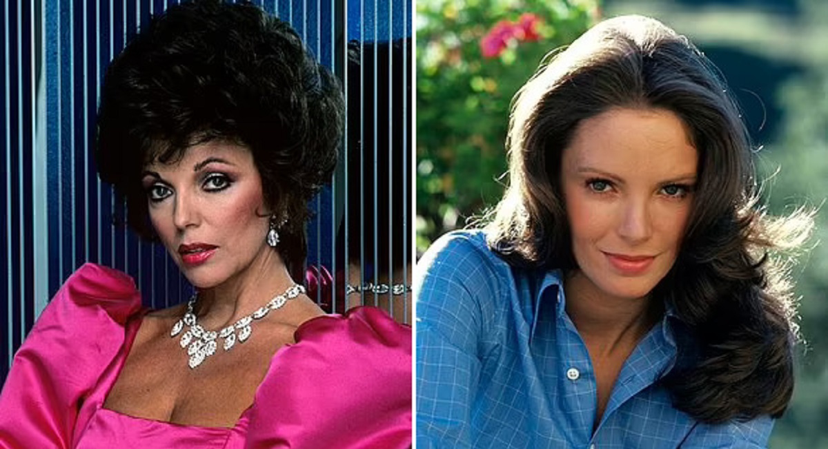Die 80er-Stars Joan Collins und „Charlies Engel“ Jaclyn Smith zeigten ...