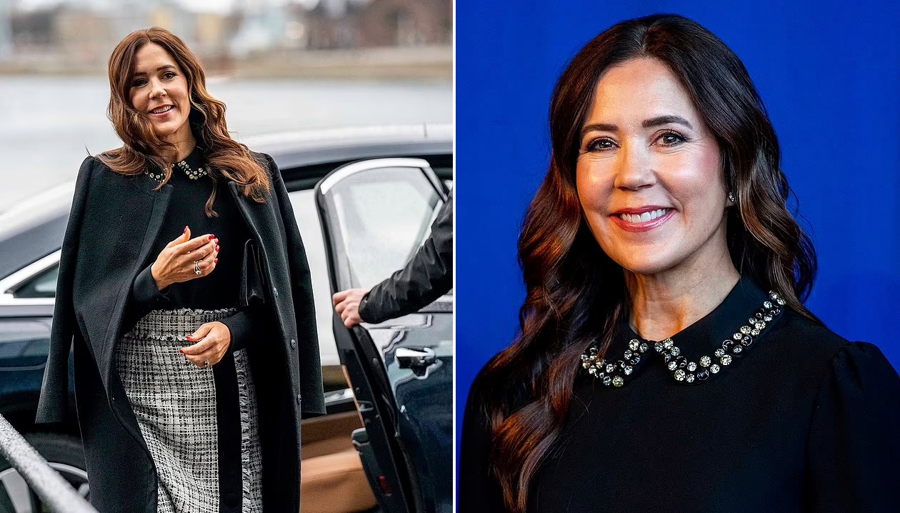 „Raffinesse steckt im Detail“: Mit einem dezenten Outfit bestätigte die ...