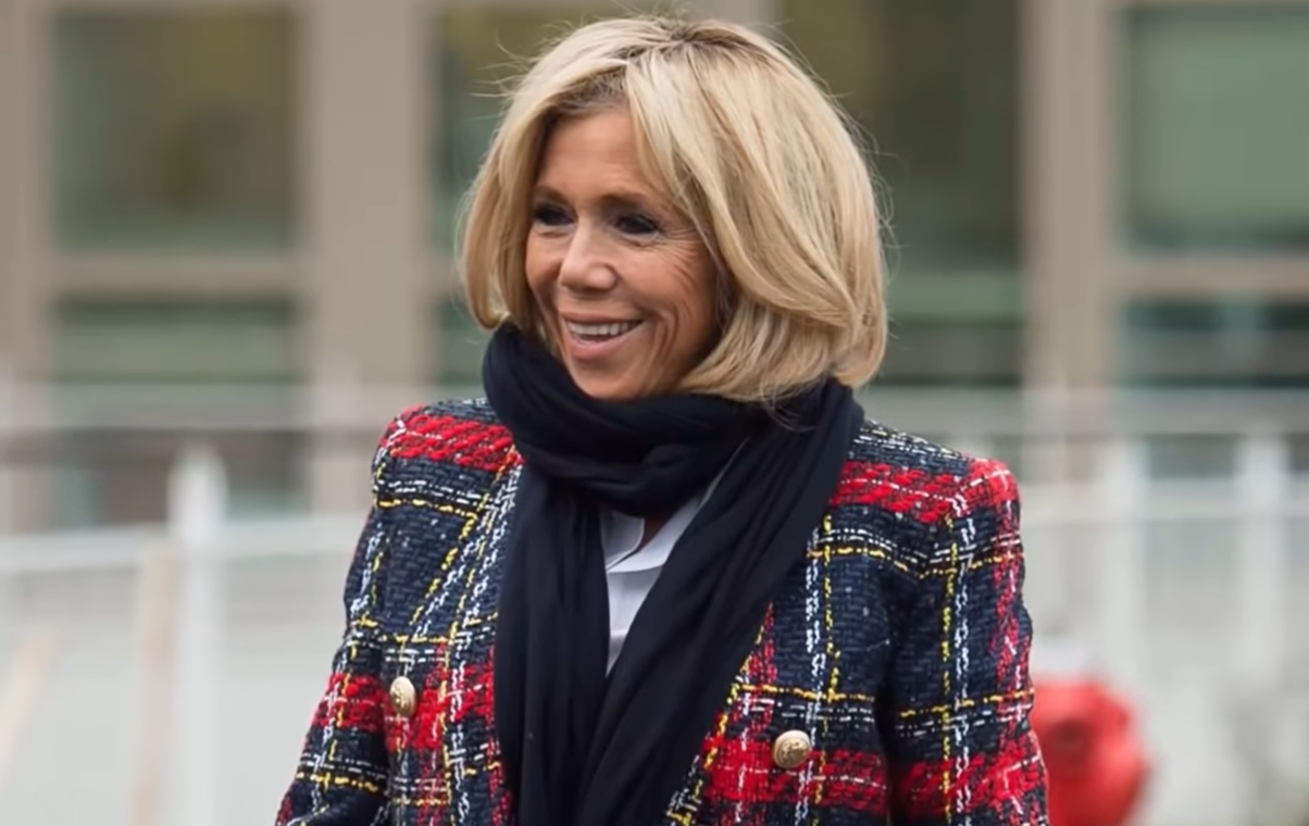 Eine echte Schönheit: Wie die Frau des französischen Präsidenten ...