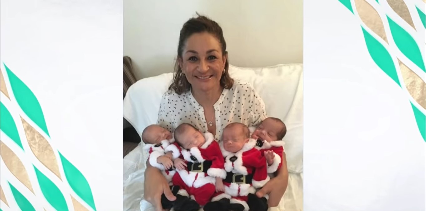 Mutter mit 51: Frau bringt wundersame Vierlinge zur Welt. Uberalles